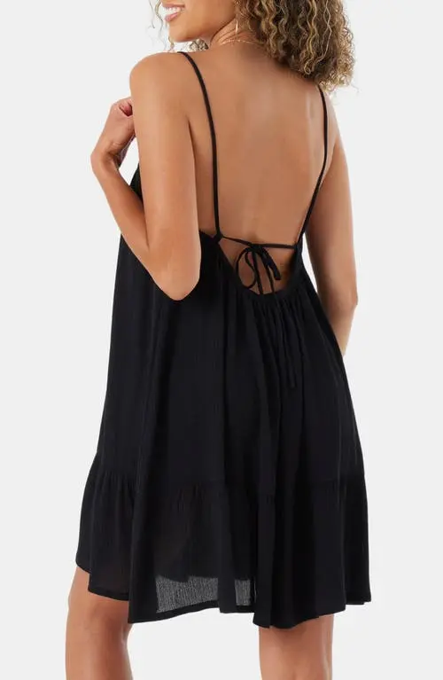 Roxy Summer Fling Mini Cover-up Sundress - Anthracite