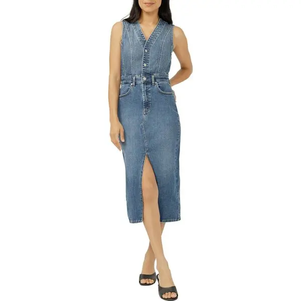 SILVER JEANS CO. Sleeveless Dress - Denim