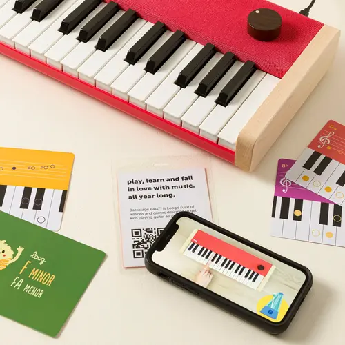 UNCOMMON GOODS Mini Maestro Portable Digital Learning Piano Loog Guitars