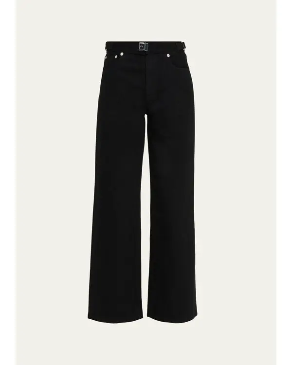 Still Here Buckle Relaxed Jeans