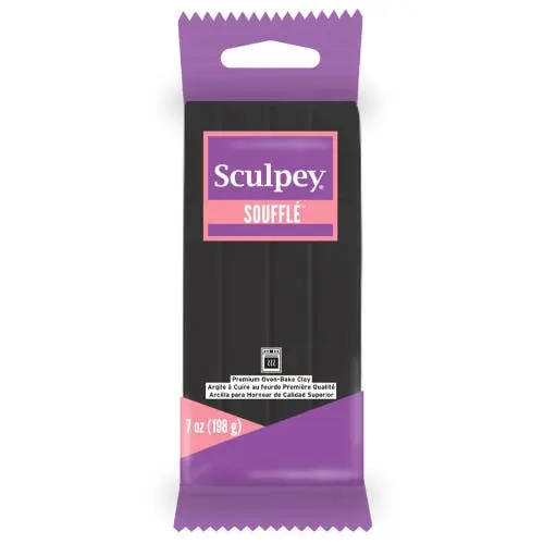SCULPEY Soufflé Polymer Clay Poppy Seed 7oz Pack - Multicolored