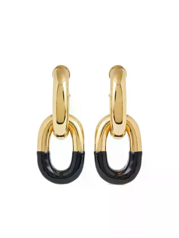 Rabanne Xl Link Earrings - Gold
