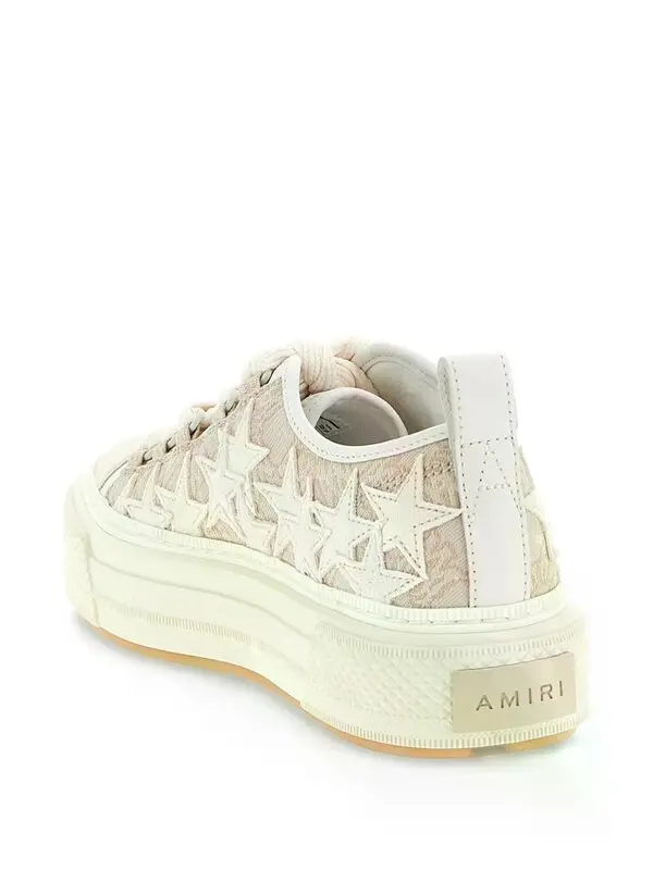 Amiri Monogram Star Court Sneakers - Neutrals