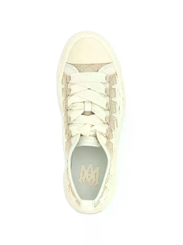 Amiri Monogram Star Court Sneakers - Neutrals
