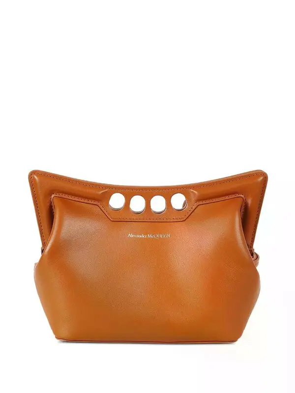 Alexander McQueen Cutout Leather Mini Bag
