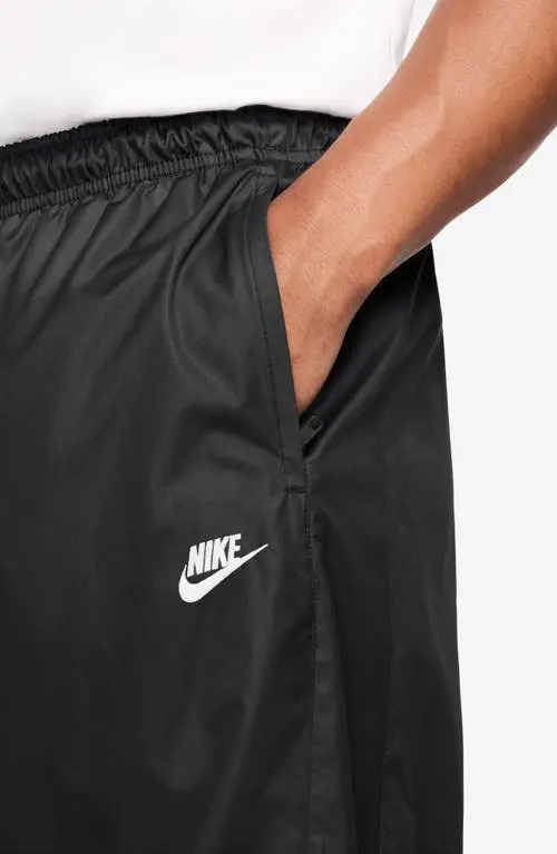 Nike Windrunner Water Repellent Track Pants - Black/white