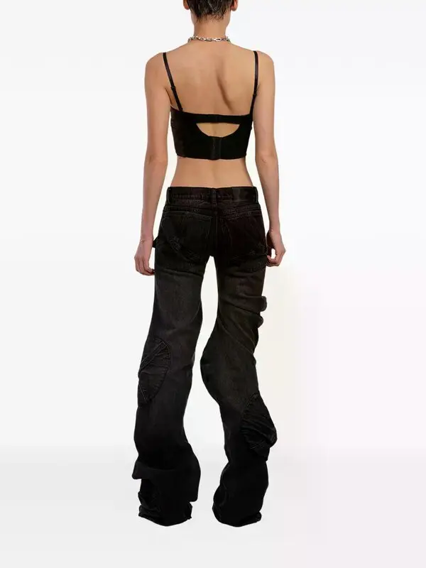 Natasha Zinko Corset Cropped Top