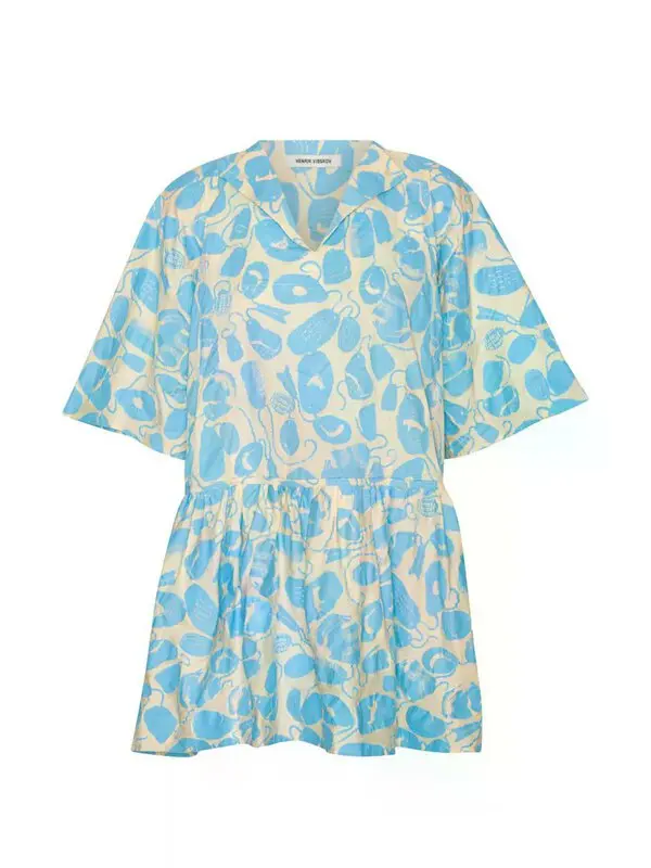 Henrik Vibskov Preserve V-neck Top - Neutrals