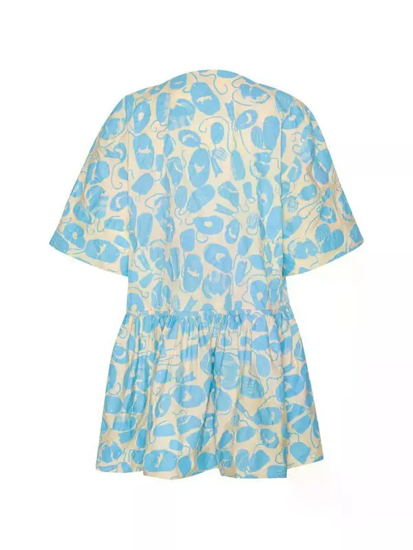 Henrik Vibskov Preserve V-neck Top - Neutrals