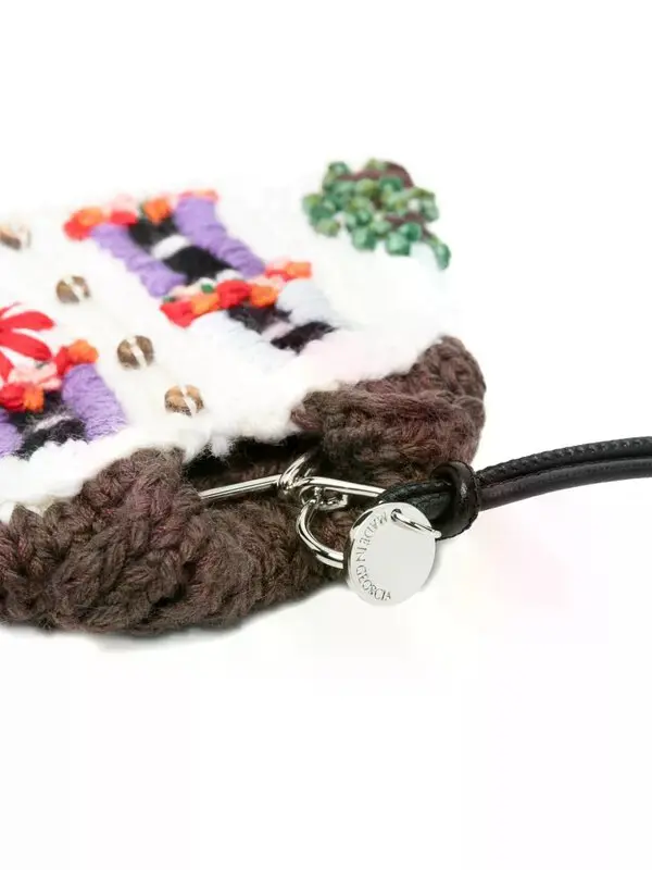 JW Anderson Knitted House Charm Keyring