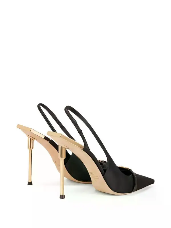 Elisabetta Franchi Sculpted-heel Pumps - Black
