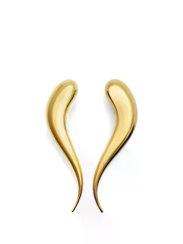 HUGO KREIT Nail Twist Earrings - Gold