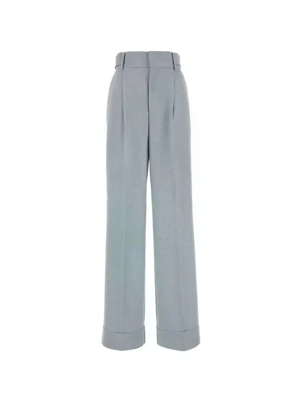 Alberta Ferretti Turn-up Hem Trousers