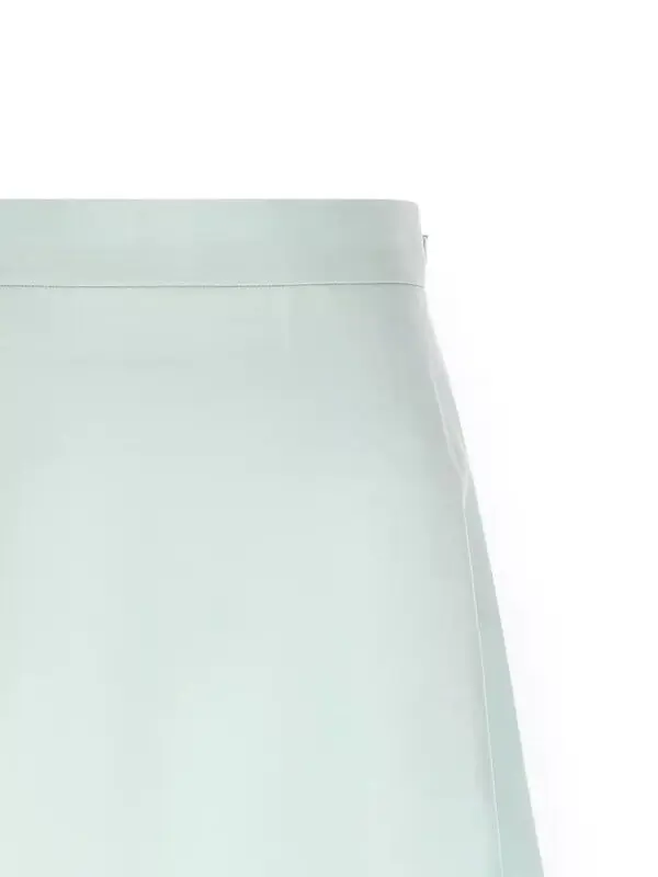 JIL SANDER Asymmetric Flared Midi Skirt - Blue