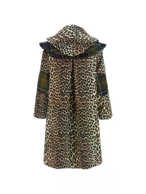 Barbour X Ganni Animal Print Parka