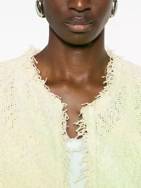 IRO PARIS Shavani Frayed Jacket - Neutrals