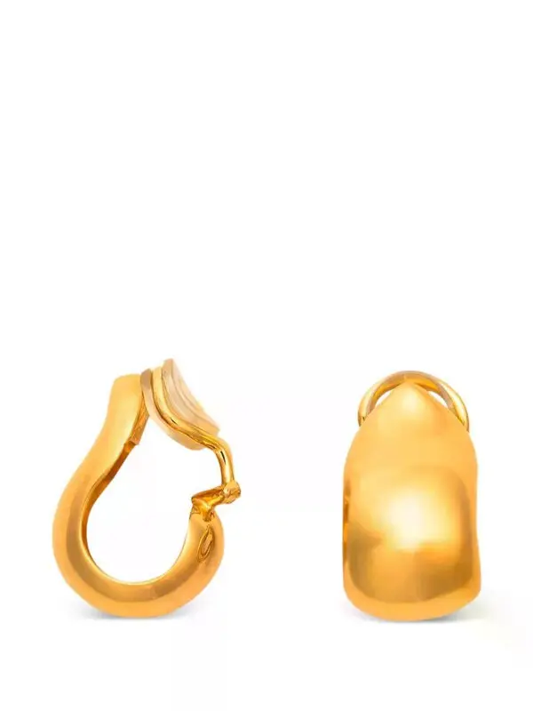 Tamara Comolli 18k Yellow Hoop Earrings