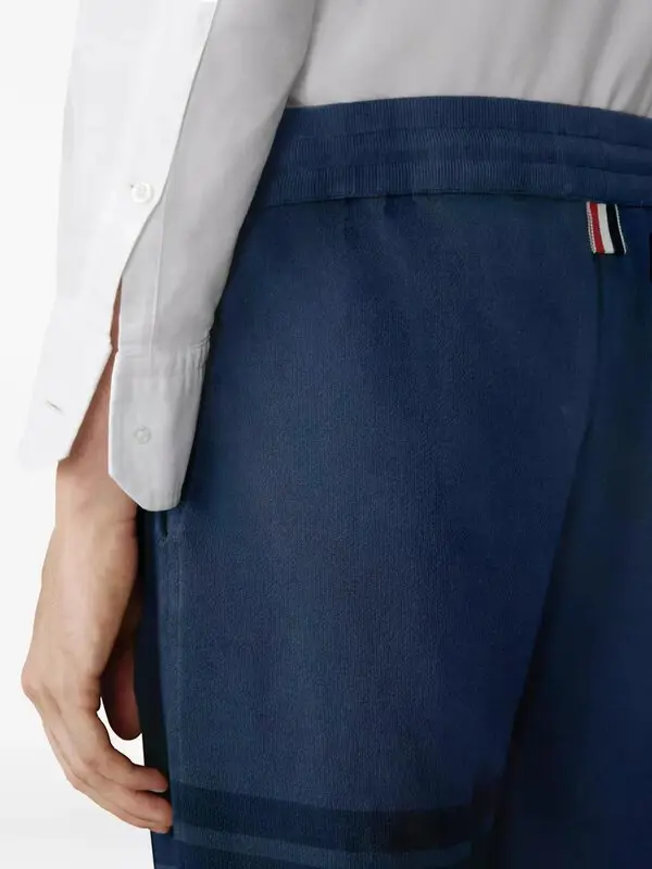 Thom Browne Loopback 4-bar Track Pants