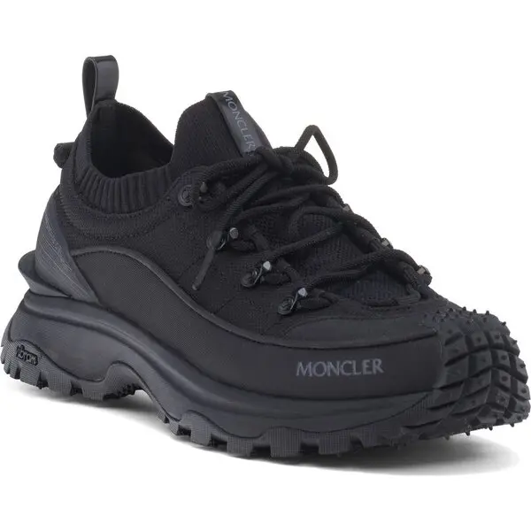 Moncler Trailgrip Lite 3 Low Top Sneaker - Black