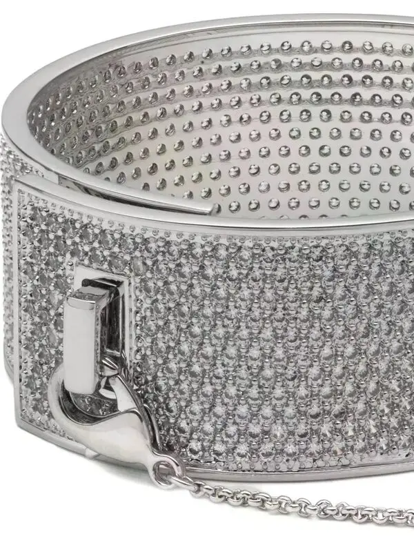 Eddie Borgo Crystal-embellished Cuff Bracelet