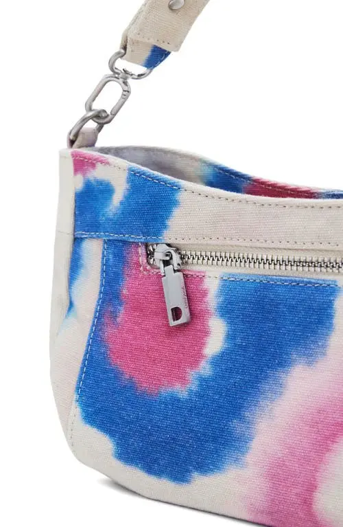 Desigual Print Canvas Shoulder Bag