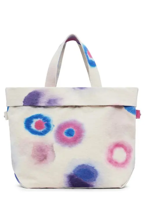 Desigual Printed Canvas Shopper