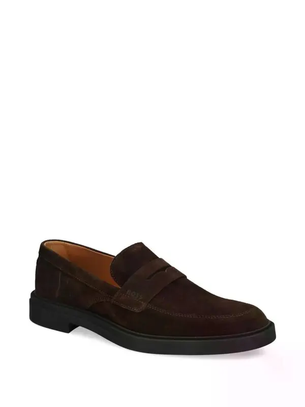 BOSS Penny Strap Loafers - Brown