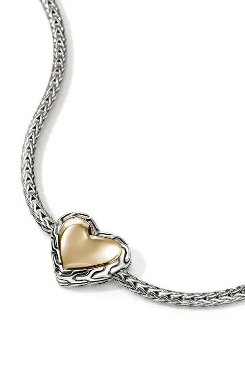 John Hardy Essential Heart Chain Bracelet