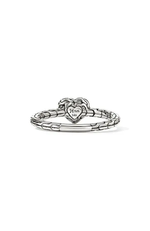 John Hardy Essentials Heart Ring