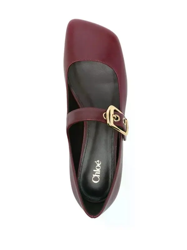 Chloé Polly Ballet Flats - Red