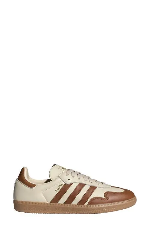Adidas Samba Og Sneaker - Wonder White/bronze/gold
