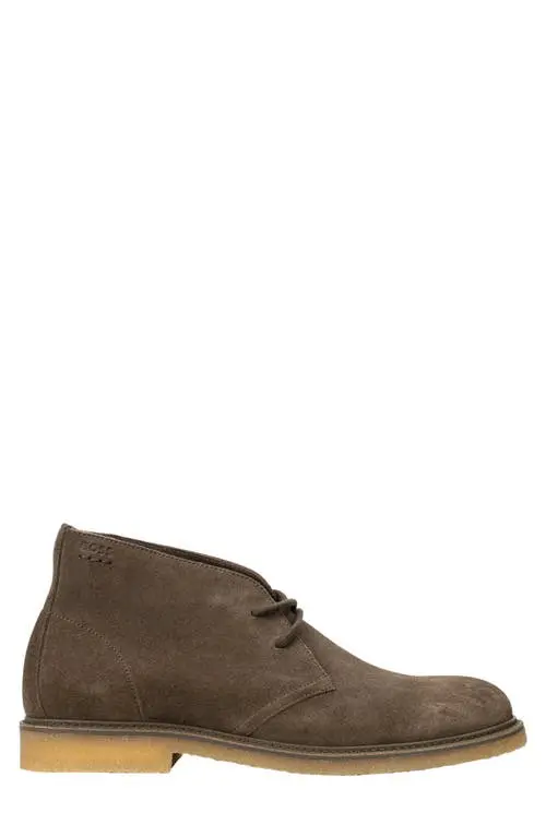 BOSS Kope Suede Chukka Boot - Dark Green