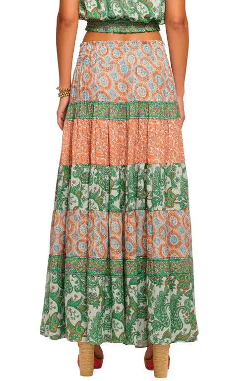 Ramy Brook Printed Maxi Skirt