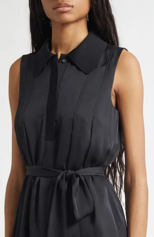 Ramy Brook Lina Sleeveless Belted Minidress - Black
