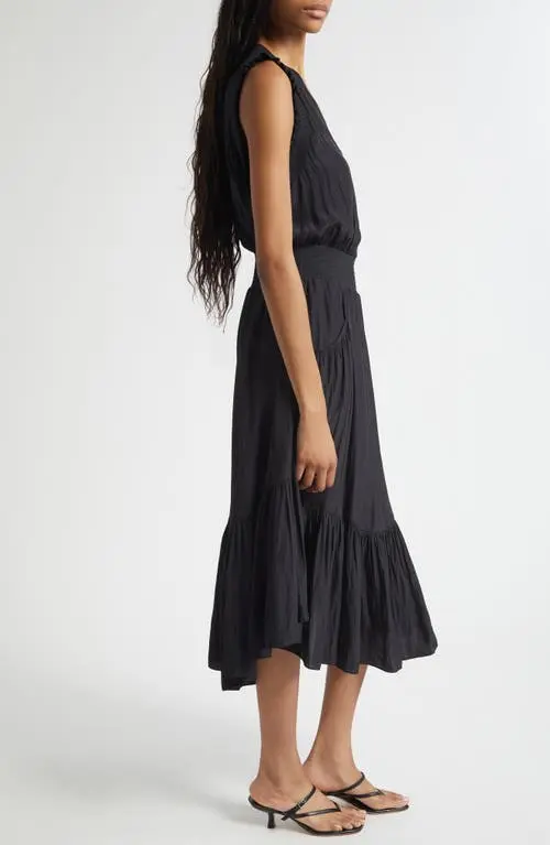 Ramy Brook Coco Sleeveless A-line Dress - Black