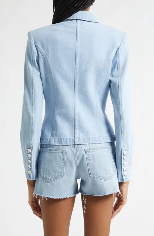 L'Agence Emerson Structure Denim Jacket