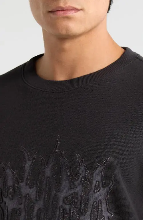 PACSUN Euphoria Micro Waffle Knit T-shirt