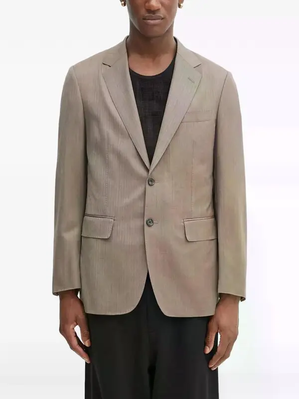 WACKO MARIA Herringbone Buttoned Blazer