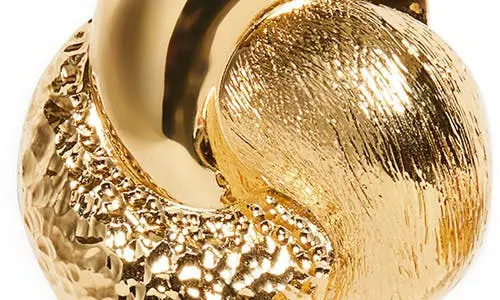 Carolina Herrera Textured Knot Clip-on Earrings
