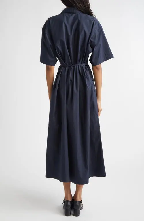 Plan C Oversized Cotton Shirtdress