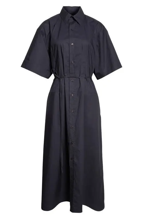 Plan C Oversized Cotton Shirtdress