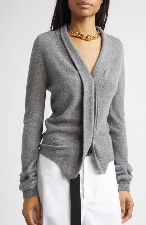 Plan C Shawl Collar Cashmere Cardigan
