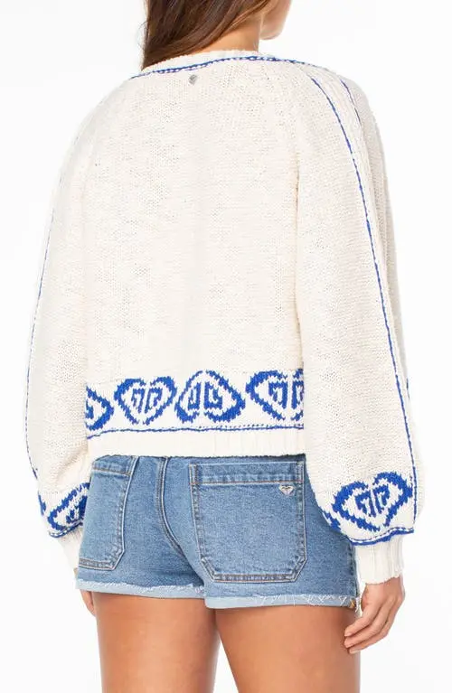 Roxy Jovie Cotton Blend Cardigan