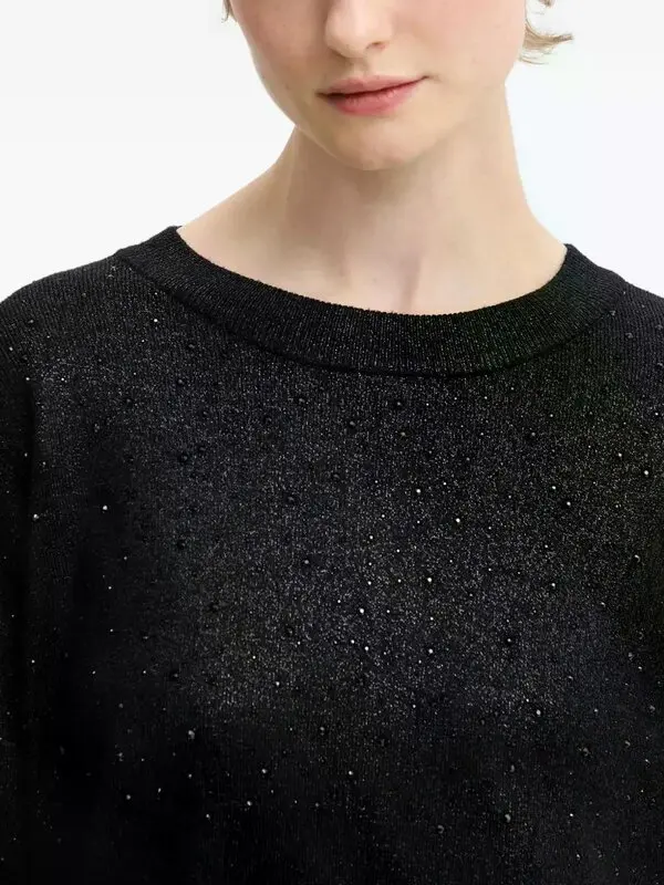 Dkny Sparkle Hotfix Sweater