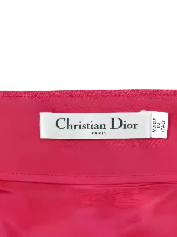 Dior Mini Silk Skirt