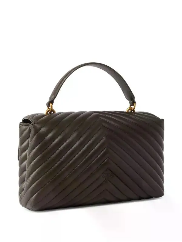 Pinko Love Chevron Tote Bag
