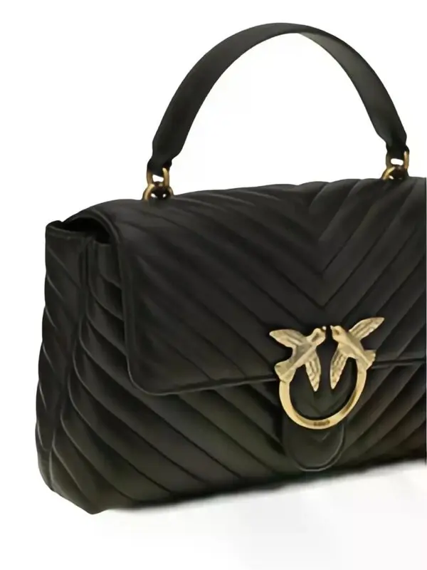 Pinko Love Chevron Tote Bag