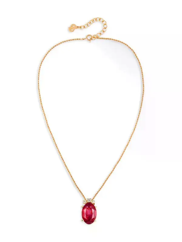 Dior 1980s Pendant Necklace - Gold