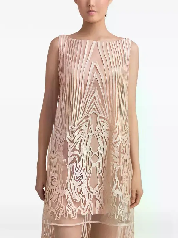 GEMY MAALOUF Patterned Dress