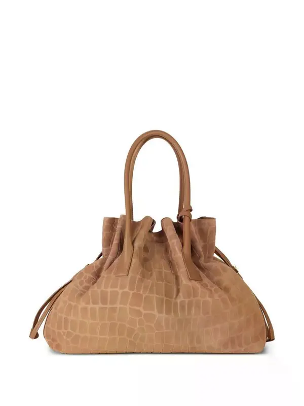Elisabetta Franchi Crocodile-print Tote Bag